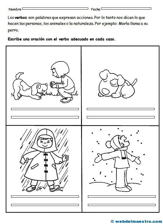 Los Verbos Web Del Maestro