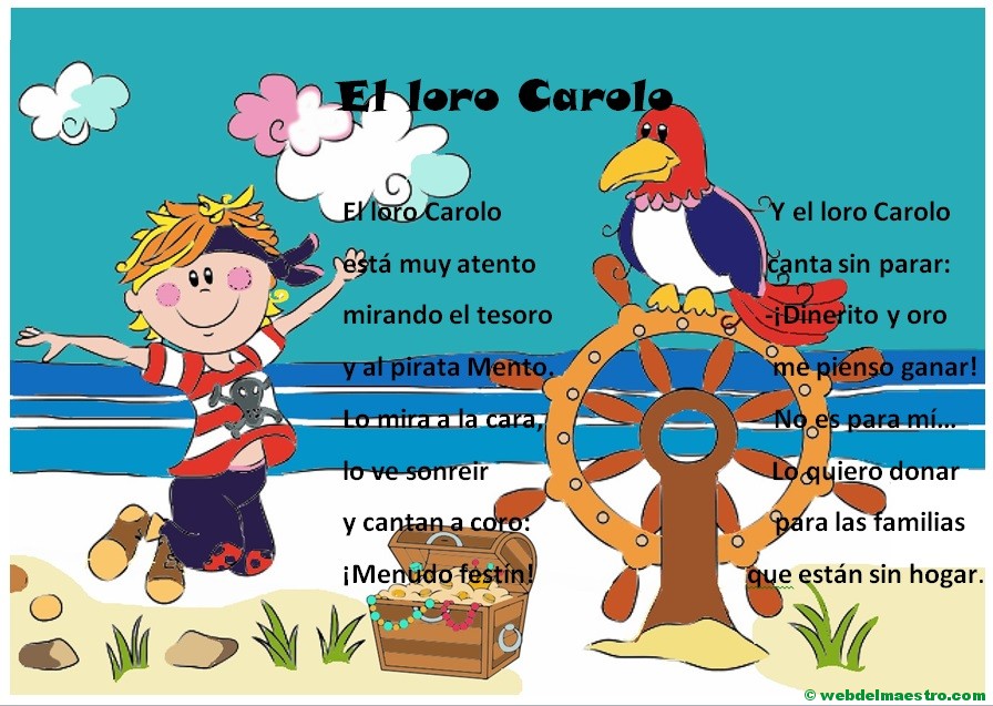 lecturas infantiles | letra r suave | Web del Maestro