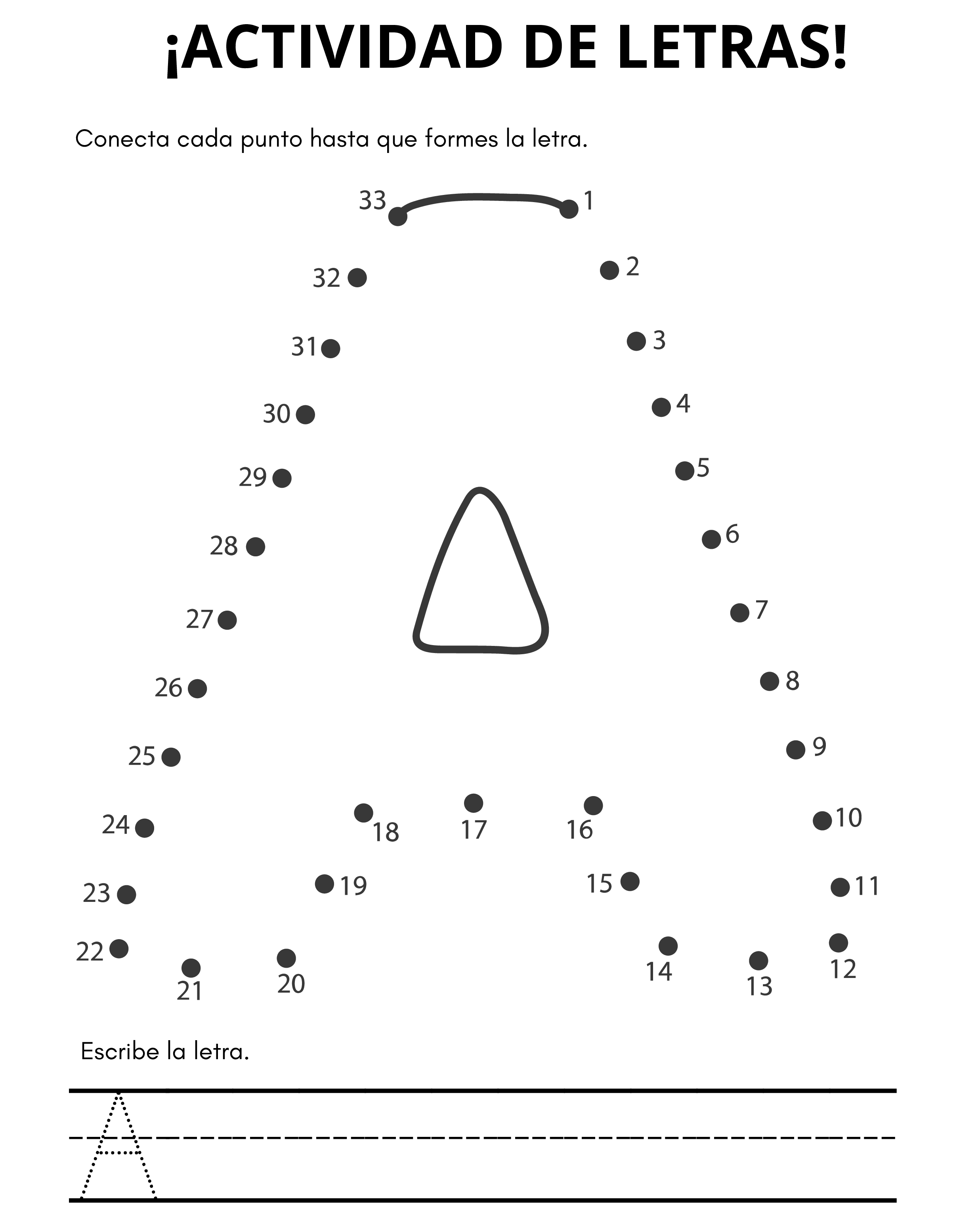 Fichas para imprimir del abecedario | PDFs gratis | Web del Maestro