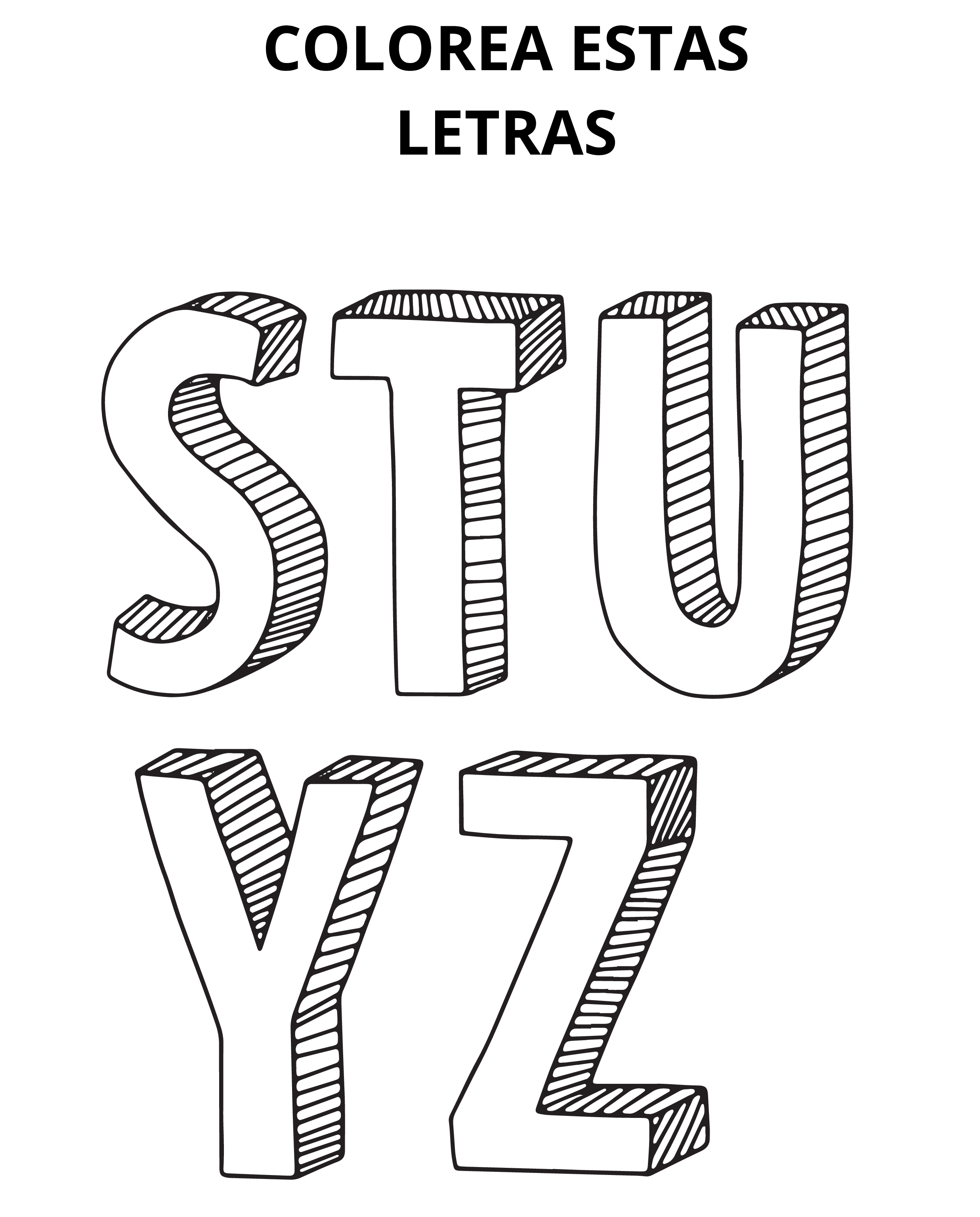 Fichas para imprimir del abecedario | PDFs gratis | Web del Maestro