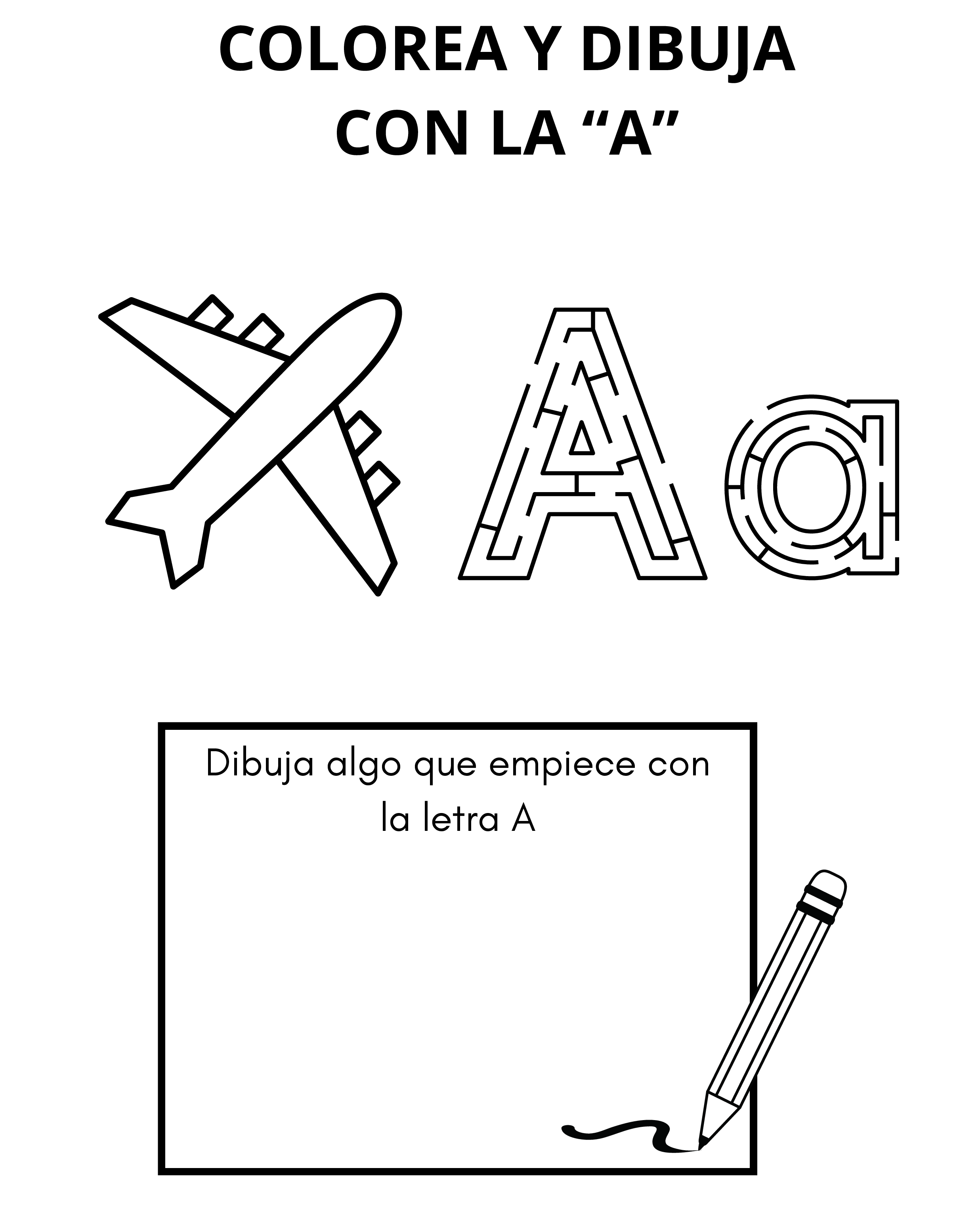 Fichas para imprimir del abecedario | PDFs gratis | Web del Maestro