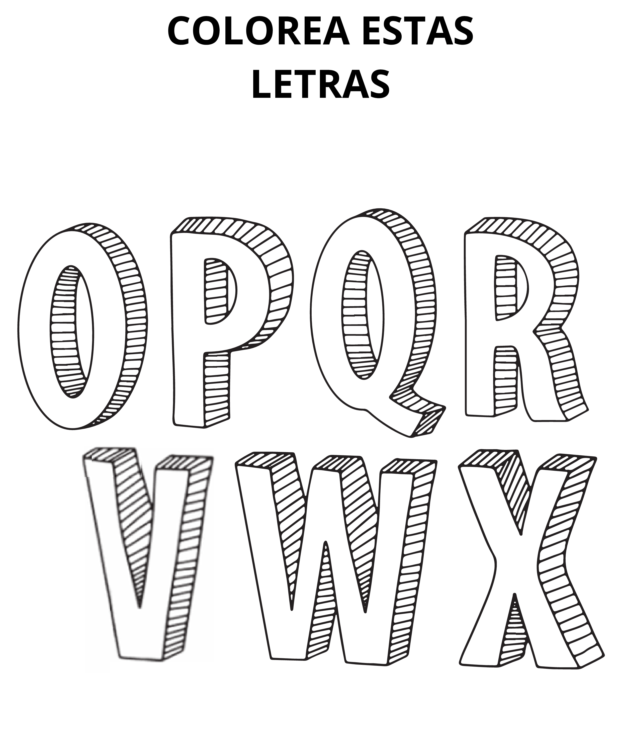 Fichas para imprimir del abecedario | PDFs gratis | Web del Maestro